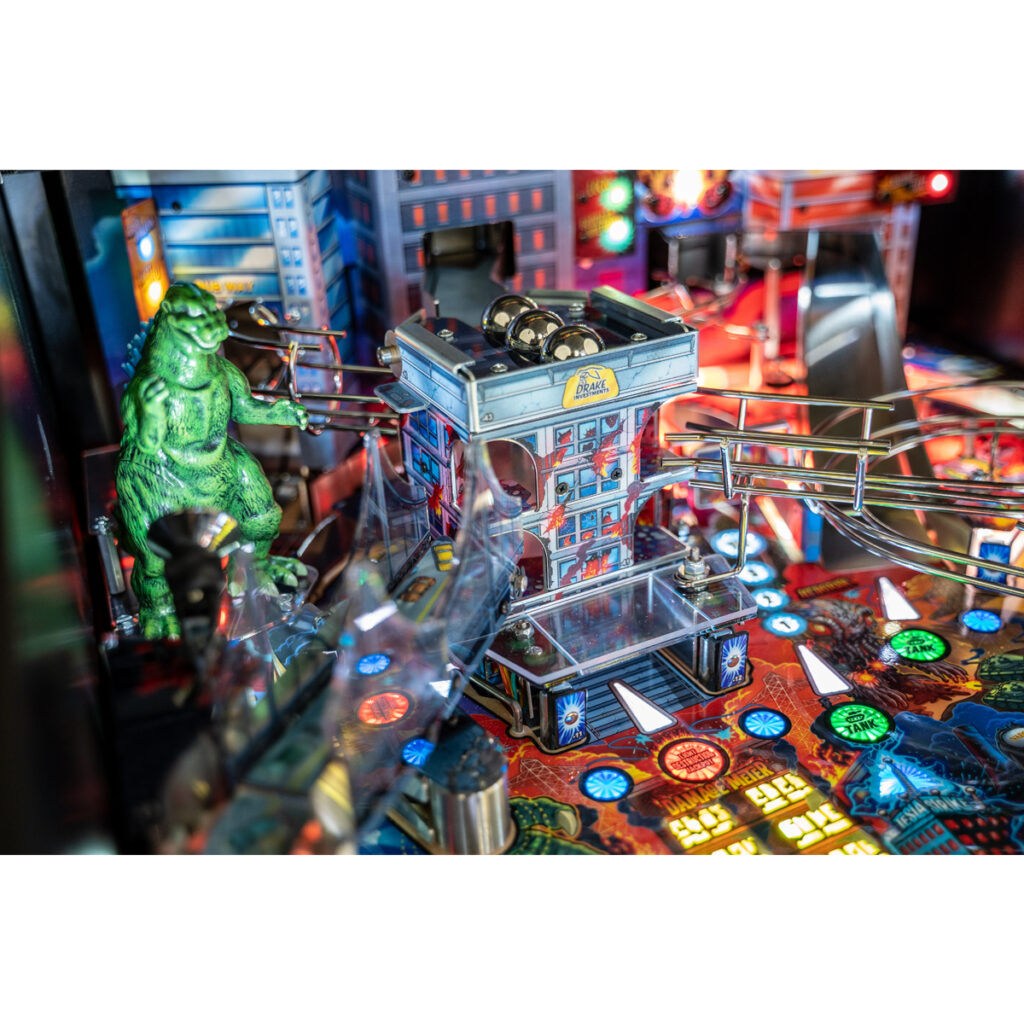 Godzilla Premium Pinball Machine - Game Room Planet