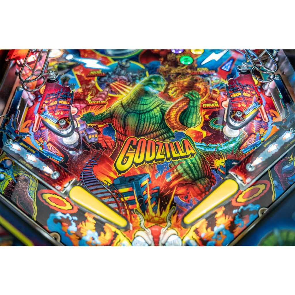Godzilla Premium Pinball Machine - Game Room Planet