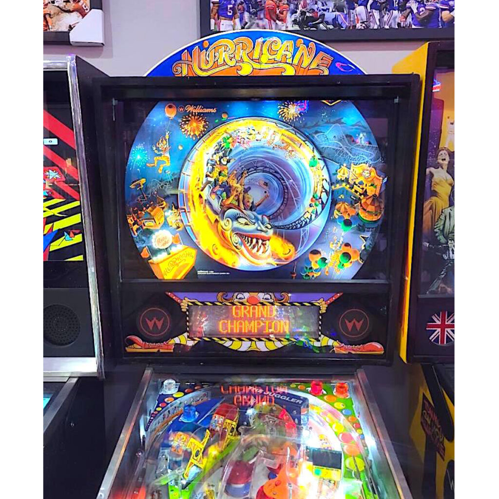 Hurricane Pinball Machine - Game Room Planet