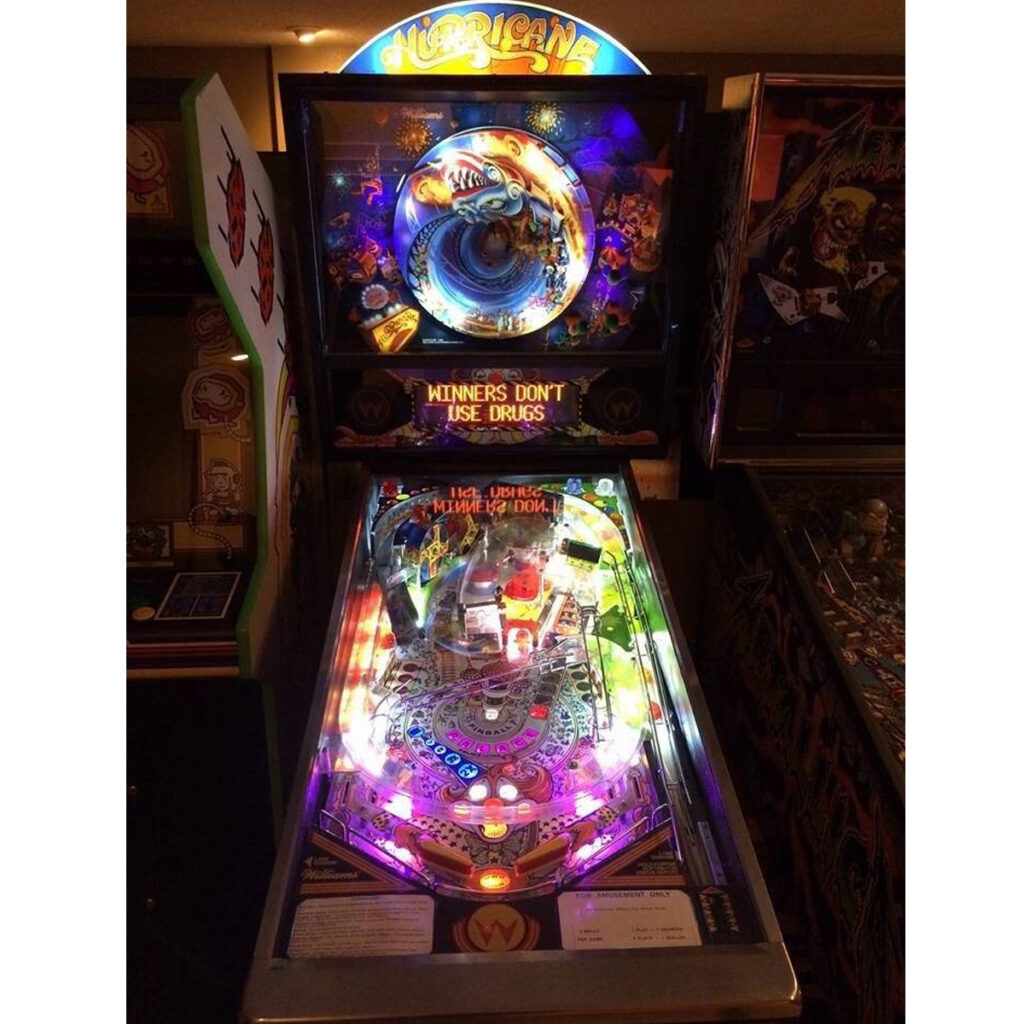 Hurricane Pinball Machine - Game Room Planet
