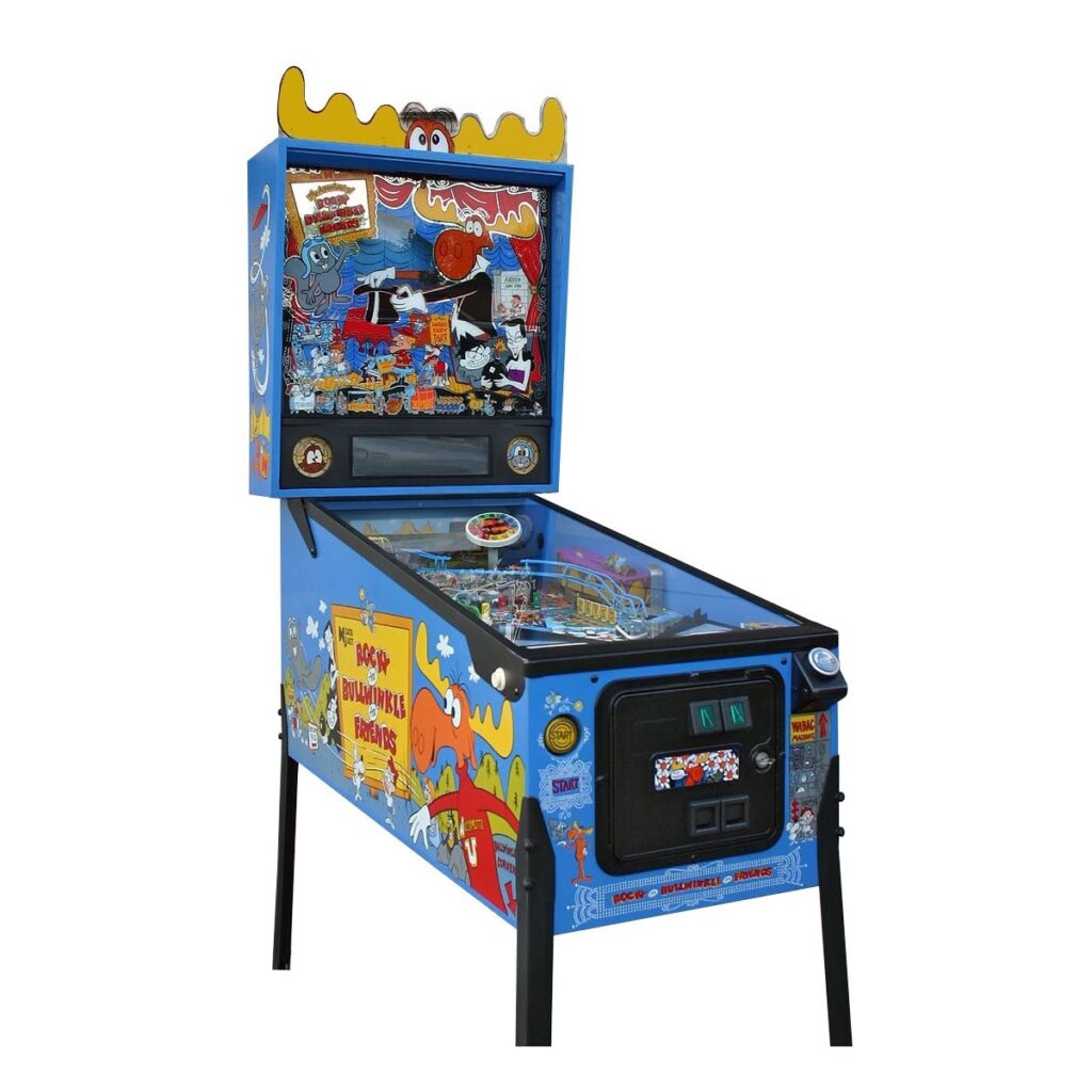 The Adventures of Rocky and Bullwinkle and Friends Pinball Machine ...