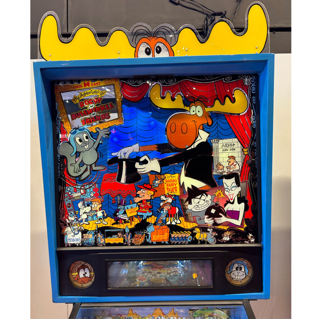 The Adventures of Rocky and Bullwinkle and Friends Pinball Machine ...